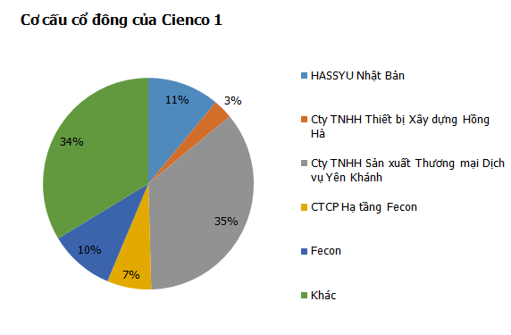 Cienco, một năm sau IPO, ai đang sở hữu?